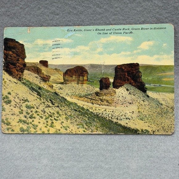 Office | Green River Utah Tea Kettle Giants Thumb Castle Rock 1912 ...